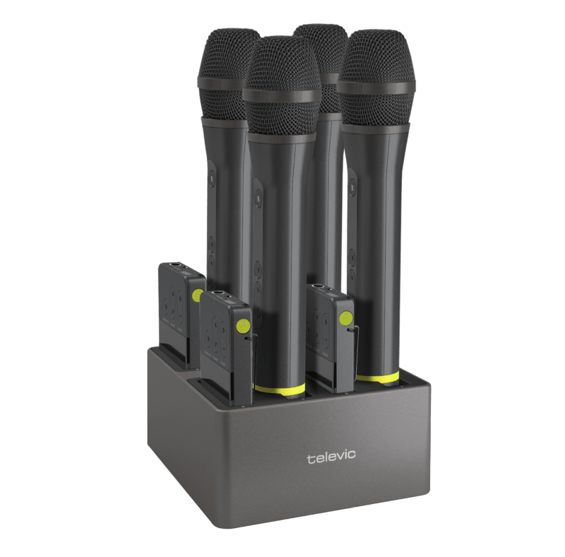 Émetteur de poche numérique Unite TP - Televic Conference France